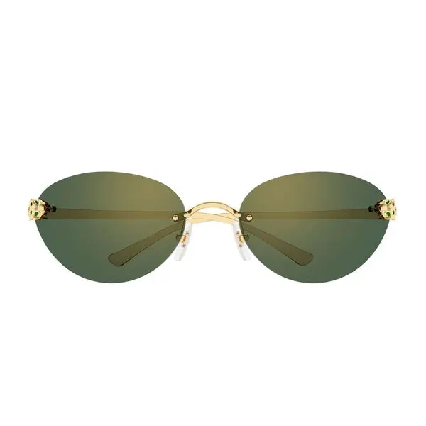 Cartier Panthère De Sunglasses - Gold
