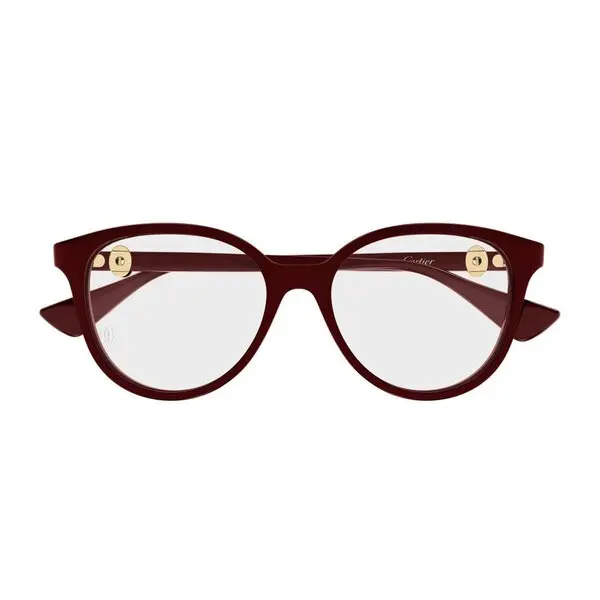 Cartier Double C De Eyeglasses - Bordeaux
