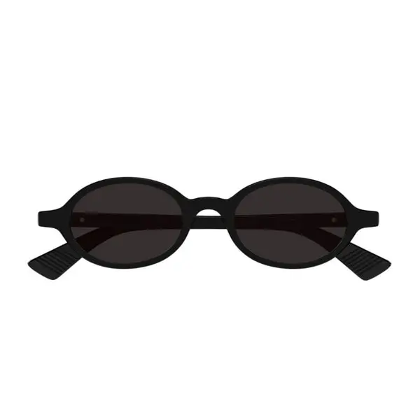 Bottega Veneta Oval Sunglasses - Black