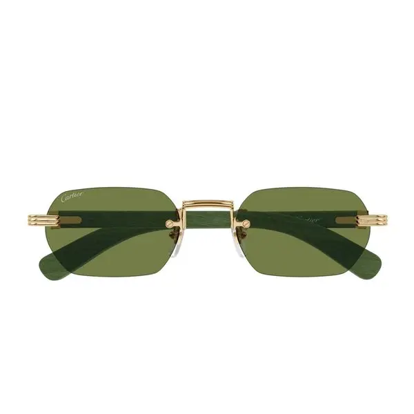 Cartier Ct0362s Première De Sunglasses - Gold