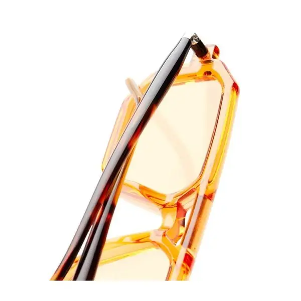 KUBORAUM Maske P8 Sunglasses In Transparent Acetate - Orange