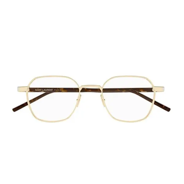 Saint Laurent Sl 883 Wirecore Thin Optical Frames - Gold