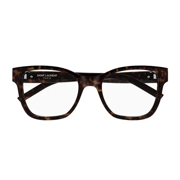 Saint Laurent Monogram Eyeglasses - Havana