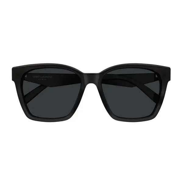 Saint Laurent Monogram Linea Cat Eye Sunglasses - Black
