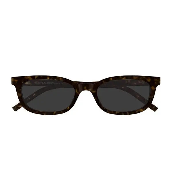 Saint Laurent Linea Monogram Eyeglasses - Havana