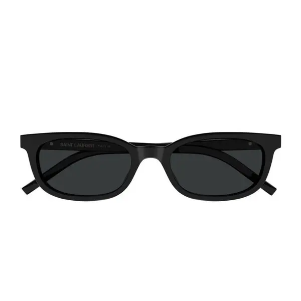 Saint Laurent Linea Monogram Sunglasses - Black