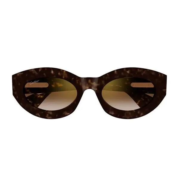 Cartier Panthère C De Sunglasses - Havana