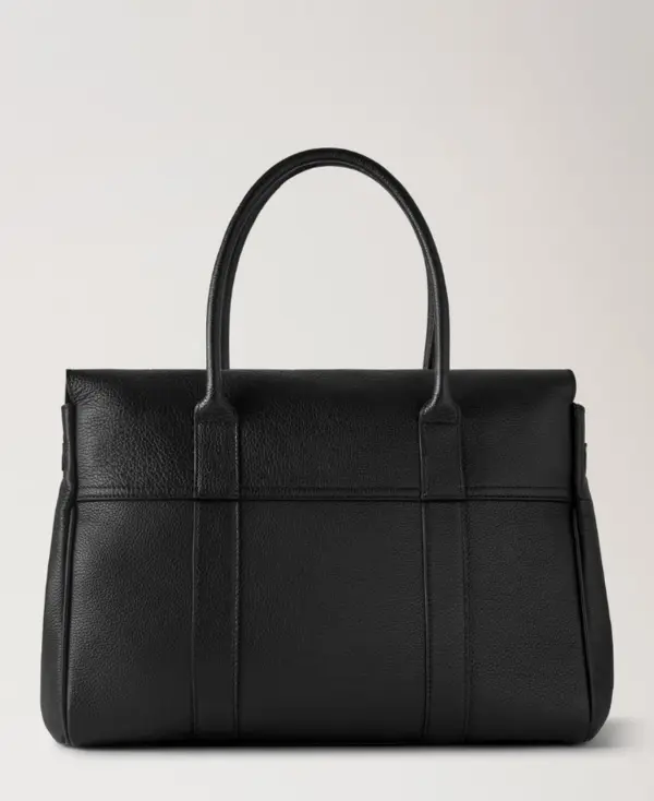 Mulberry Bayswater Small Leather Top Handle Bag - Nero