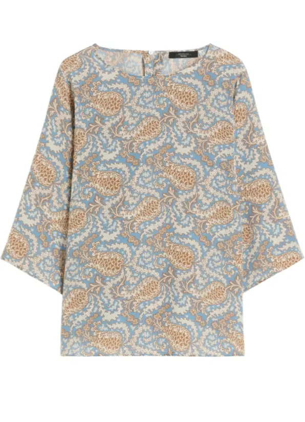 Max Mara Printed Blouse