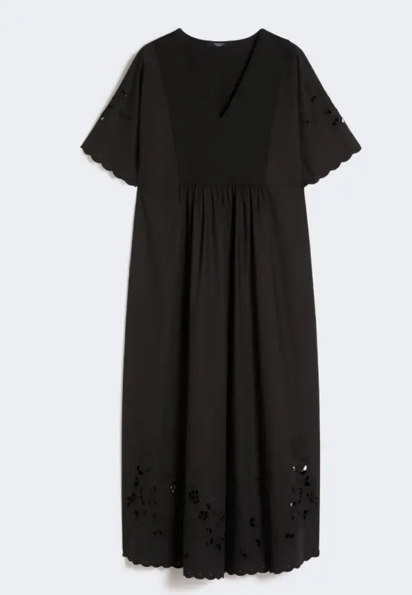 Max Mara Embroidered Midi Dress