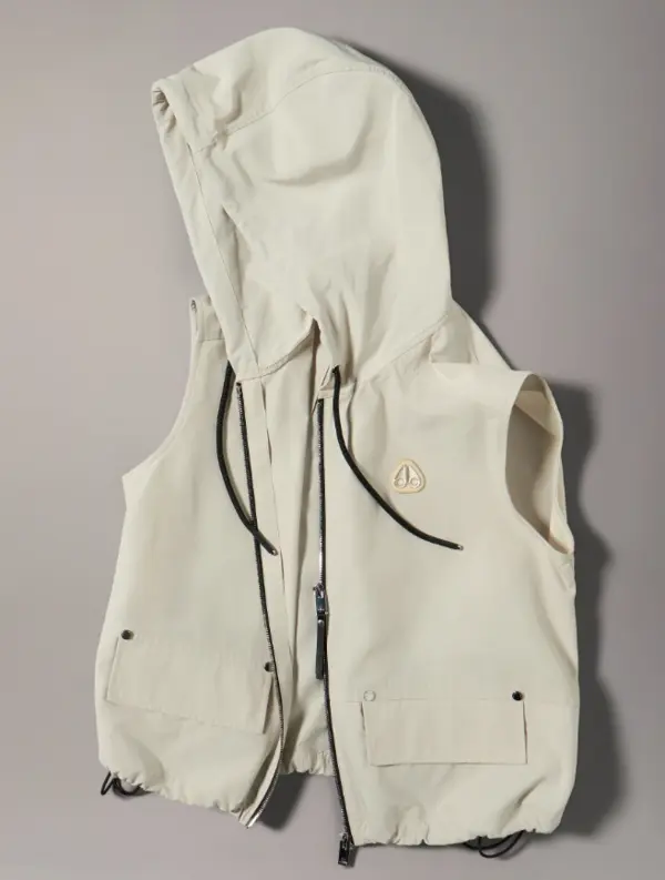 Moose Knuckles Elevate Hooded Vest - Panna