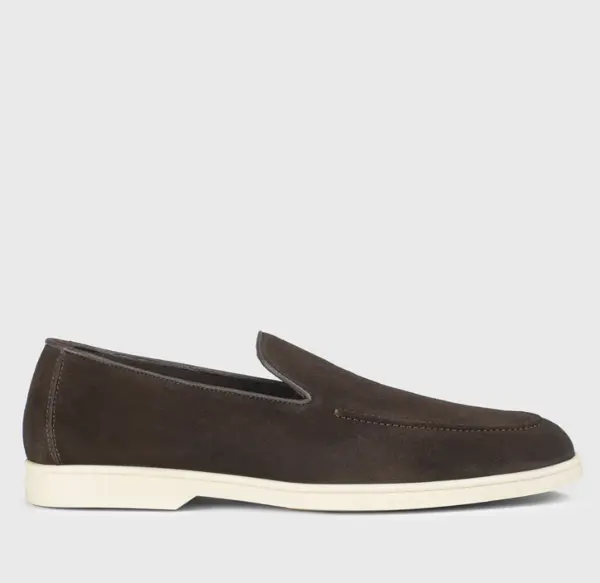 DOUCAL'S Suede Loafers - Brown