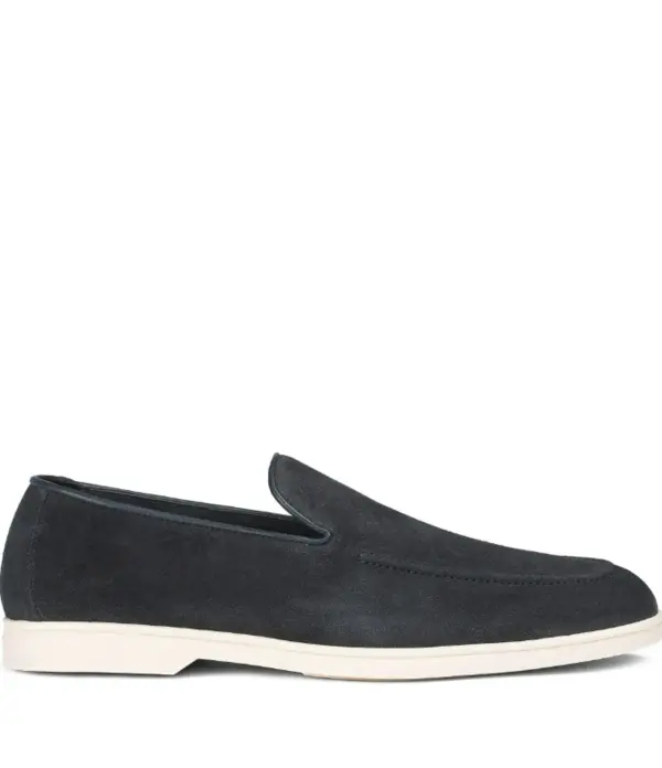 DOUCAL'S Suede Loafers - Blue