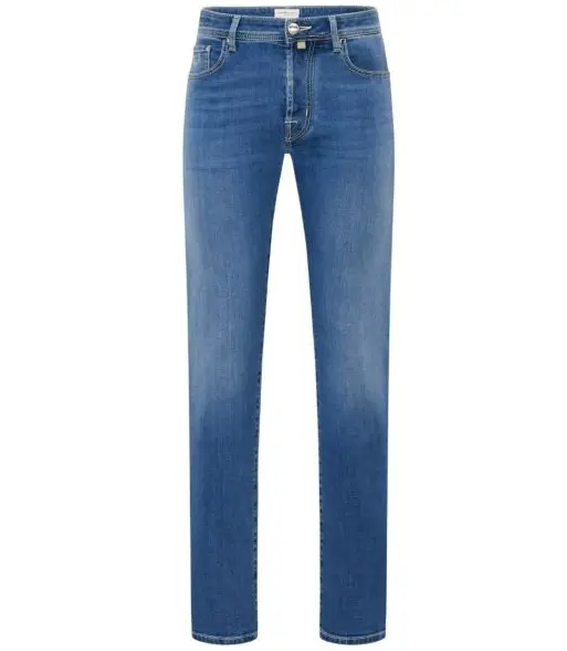 Jacob Cohen Bard 5 Pocket Slim Fit Jeans - Blue
