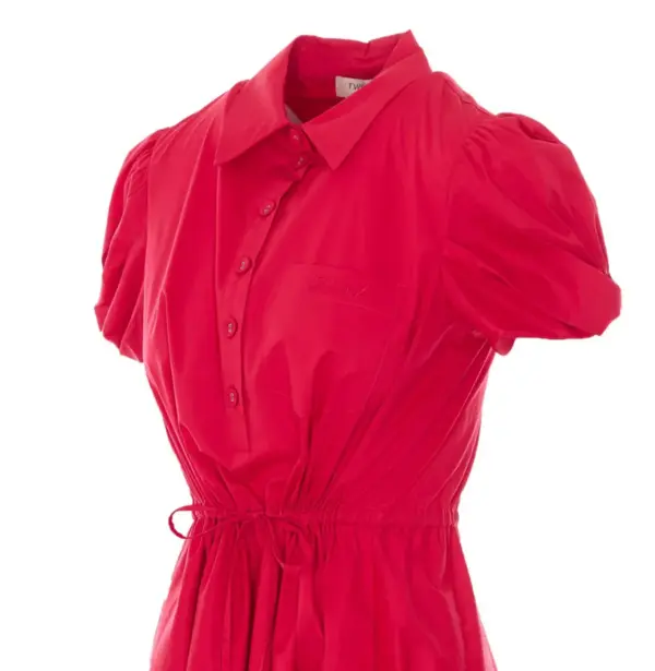 Twin-set Button-up Maxi Dress