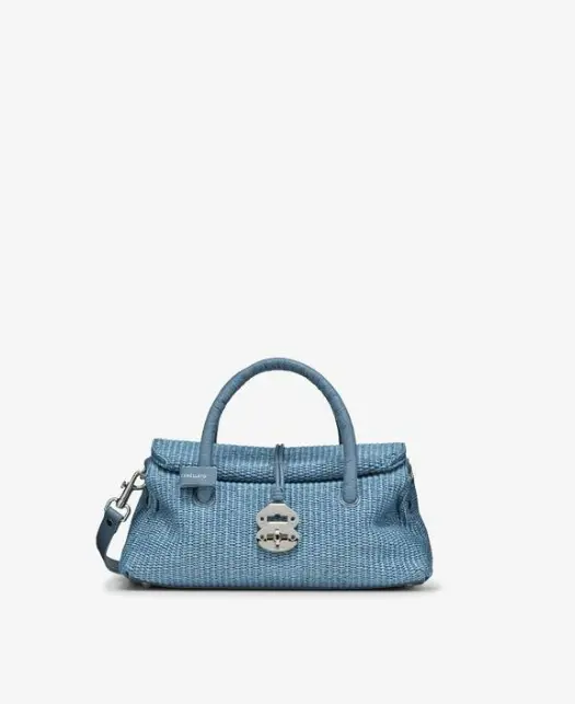 ZANELLATO Dotta Vimini S Bag - Blu