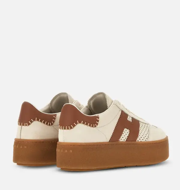 Hogan H" Logo Platform Sneakers