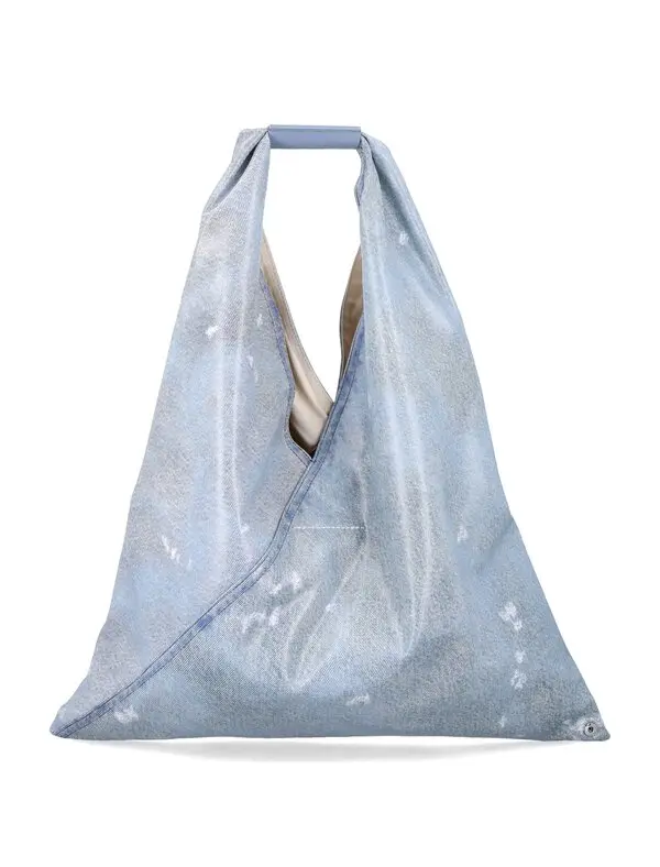 MAISON MARGIELA Japanese Bag In Denim-effect Finish