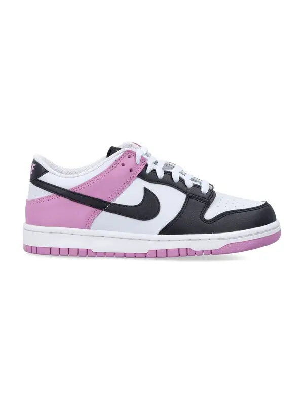 Nike Dunk Low Sneakers - White/lilla/black