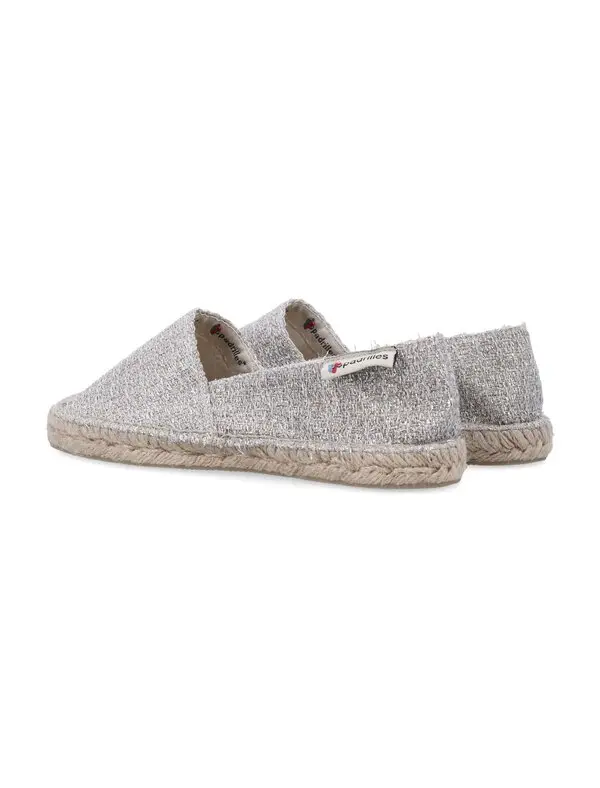 ESPADRILLES Flat Shoes - Platinum