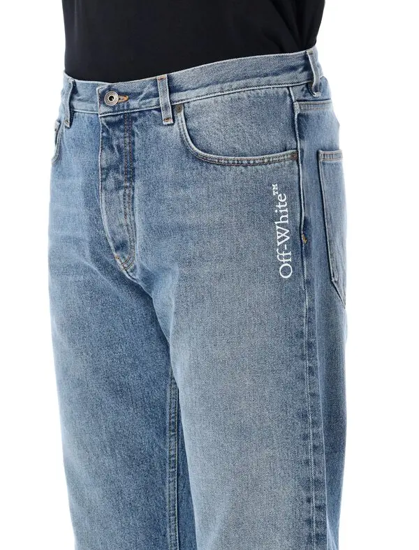 Off-White Half Arrow Jeans - Lt Medium