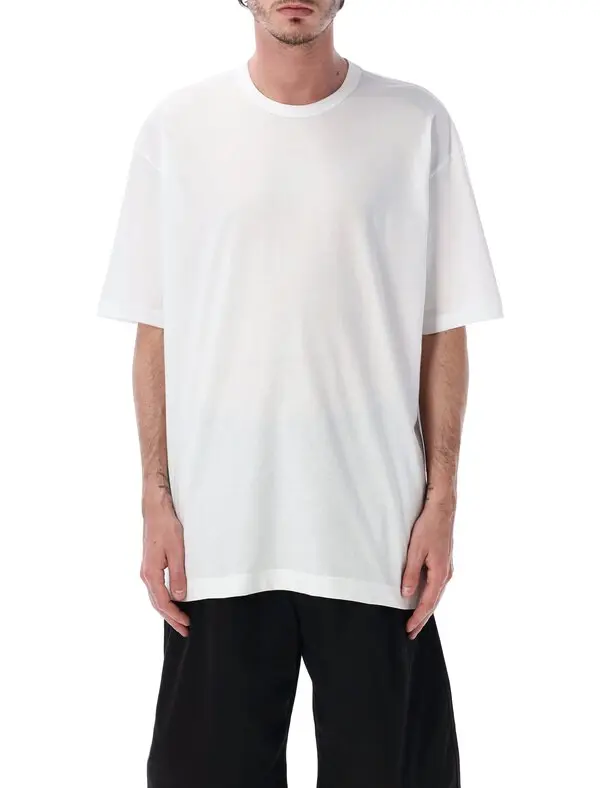 Comme Des Garçons Oversized Cotton T-shirt With Back Logo