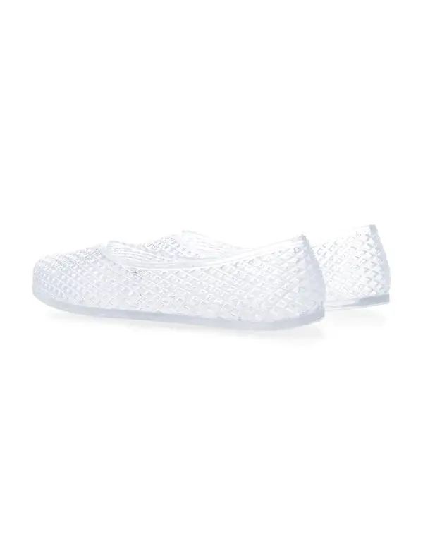ANCIENT GREEK SANDALS Iro Ballerina Flat Shoes - Clear