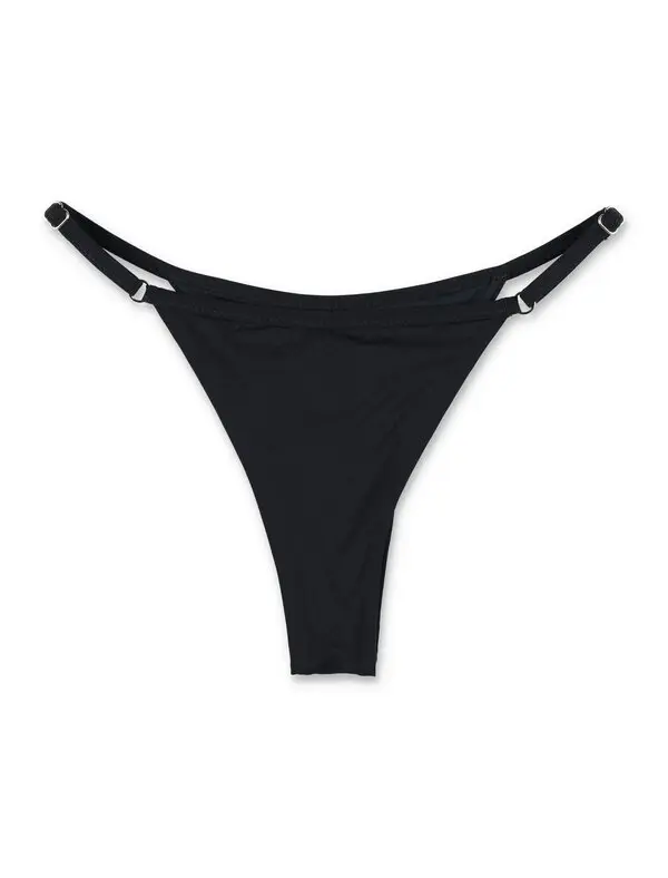 MATINEE The Marina Slip Bikini Bottom - Black