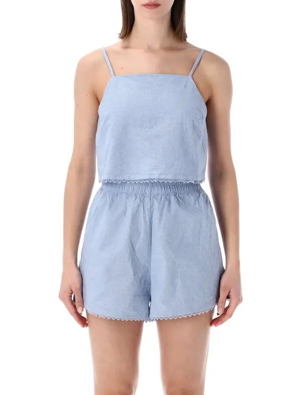 American Vintage Top - Blue