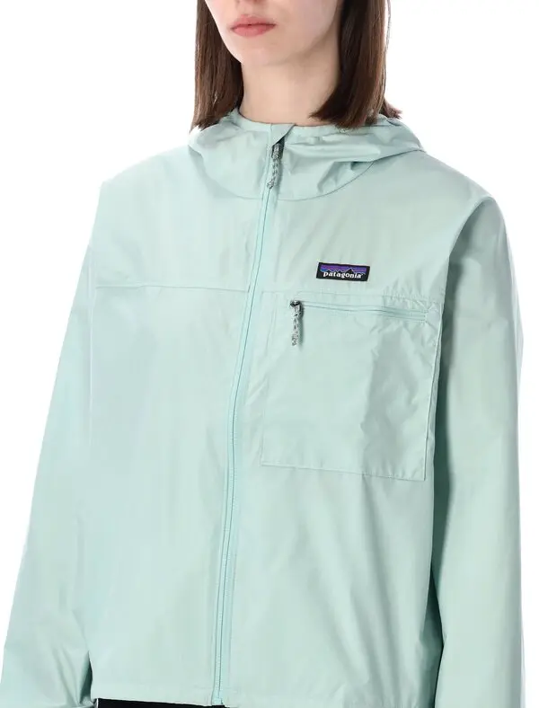 Patagonia Hooded Zip-up Jacket With Chest Pocket