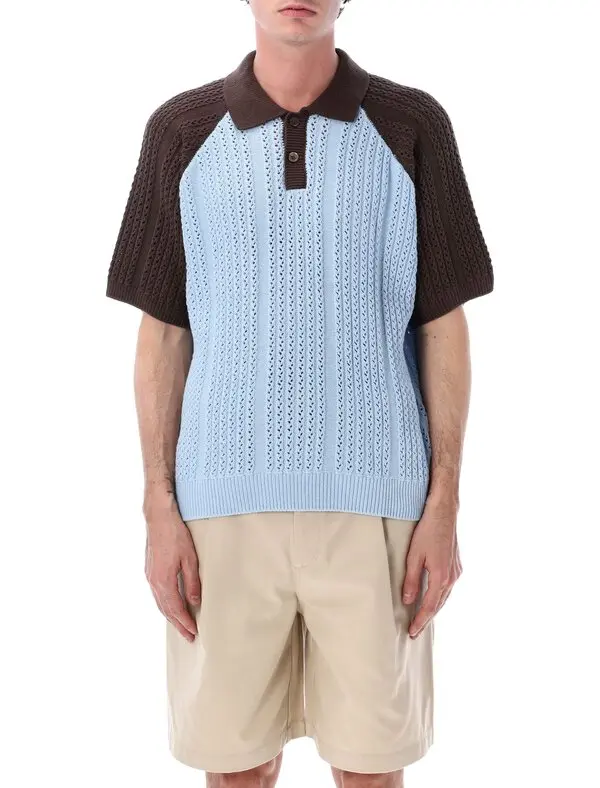 Obey Abel Knitted Polo Shirt