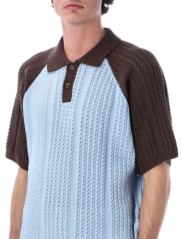 Obey Abel Knitted Polo Shirt