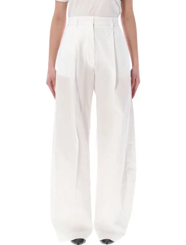 THE LATEST Trousers - White