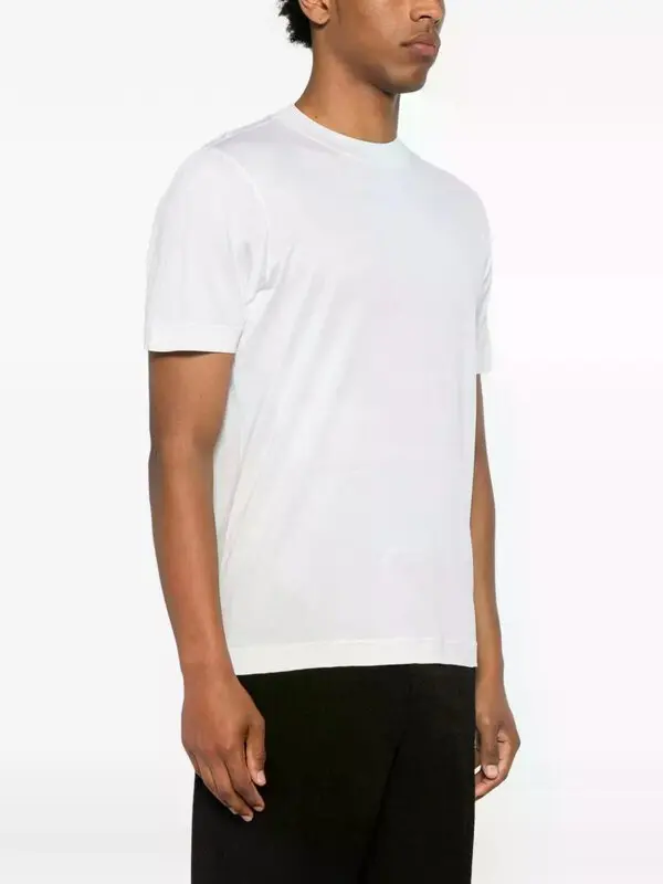 SAPIO Ribbed Trim T-shirt