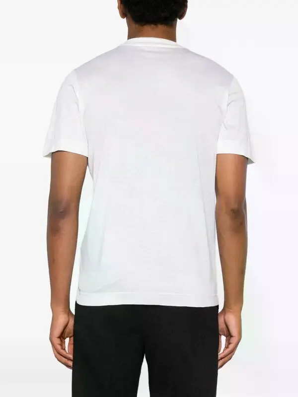 SAPIO Ribbed Trim T-shirt