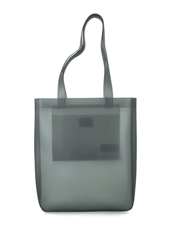 A.p.c. Transparent Tote Bag - Khaki