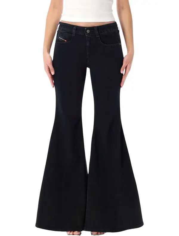DIESEL® D-bleess Flared Jeans - Black