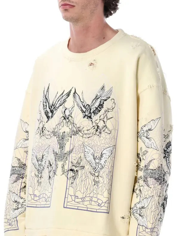 WHO DECIDES WAR Graphic Sweatshirt