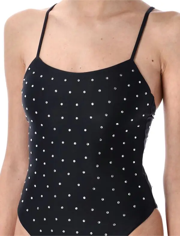 SWIM BY DI Embellished One-piece Swimsuit - Black