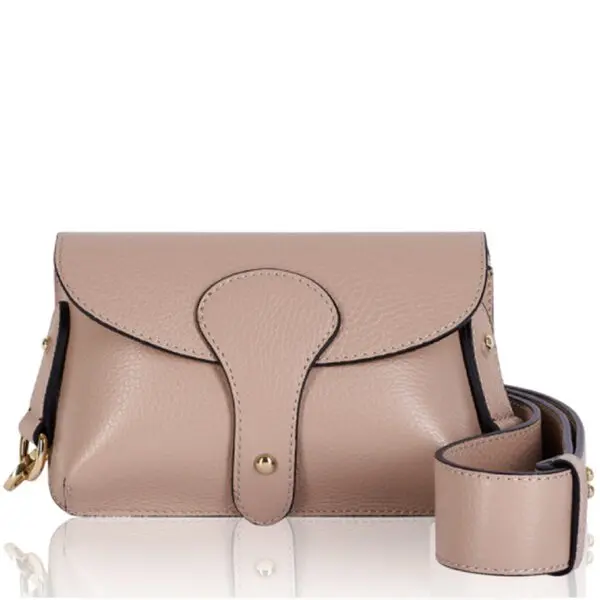 BETSY & FLOSS Large Luca Crossbody Bag - Orange