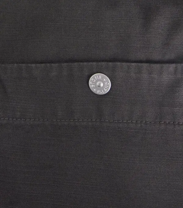 Stone Island Slub Cotton Cargo Trousers