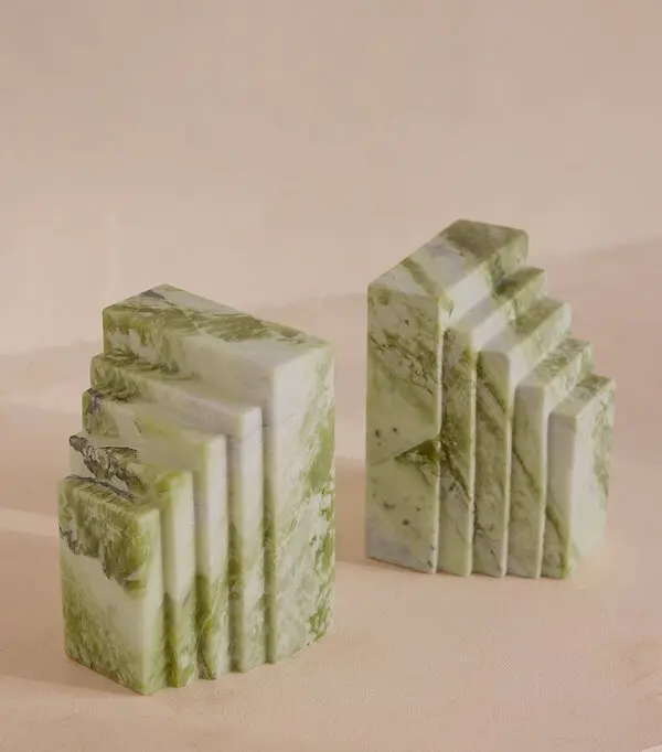 SOHO HOME Marble Lola Bookends
