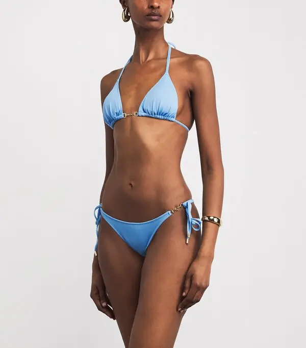 Melissa Odabash Menorca Bikini Top - Blue