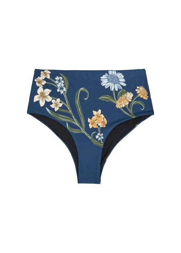 Agua Bendita Floral Print Bikini Briefs - Multicoloured