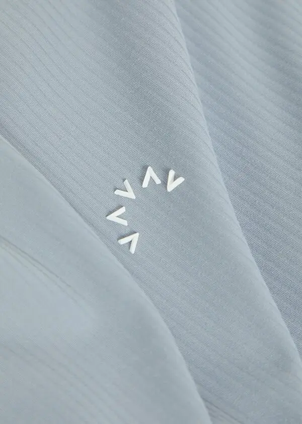Varley Chia Ribbed V-neck Stretch-jersey Tank Top