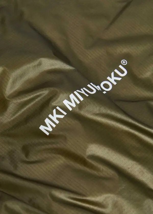 MKI MIYUKI ZOKU Padded Hooded Down Jacket - Olive