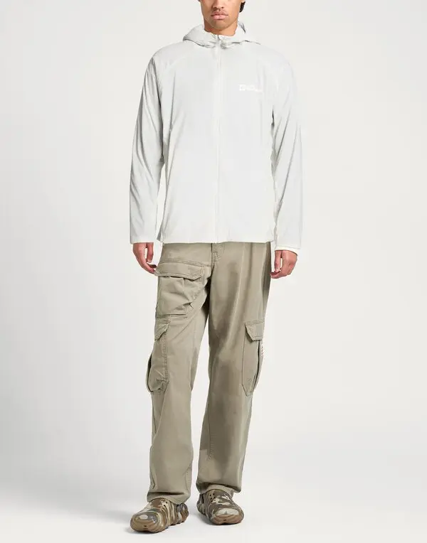 JACK WOLFSKIN Recycled Polyamide Blend Hooded Zip Jacket