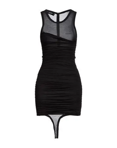 Dsquared2 Sleeveless Crewneck Mini Dress - Black