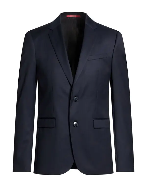 Hugo Blazer Size Virgin Wool - Blue
