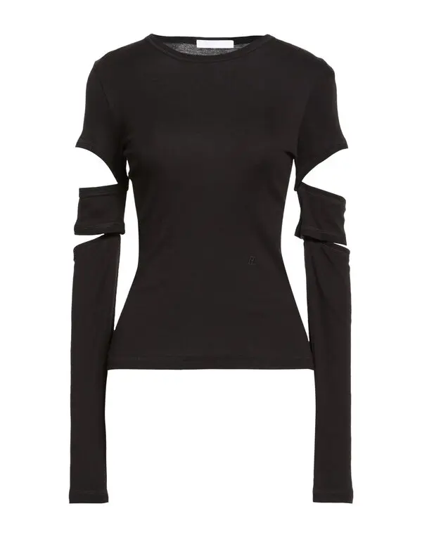 Helmut Lang Cotton And Modal Jersey Long Sleeve T-shirt - Black